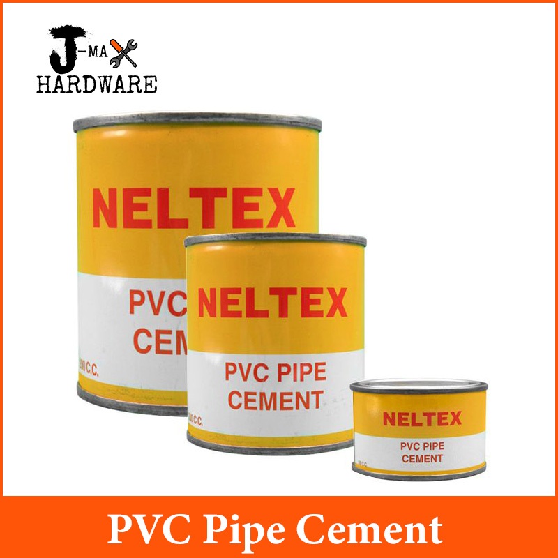 100% Original Neltex PVC Pipe Cement 100/200/400cc Solvent Adhesive ...