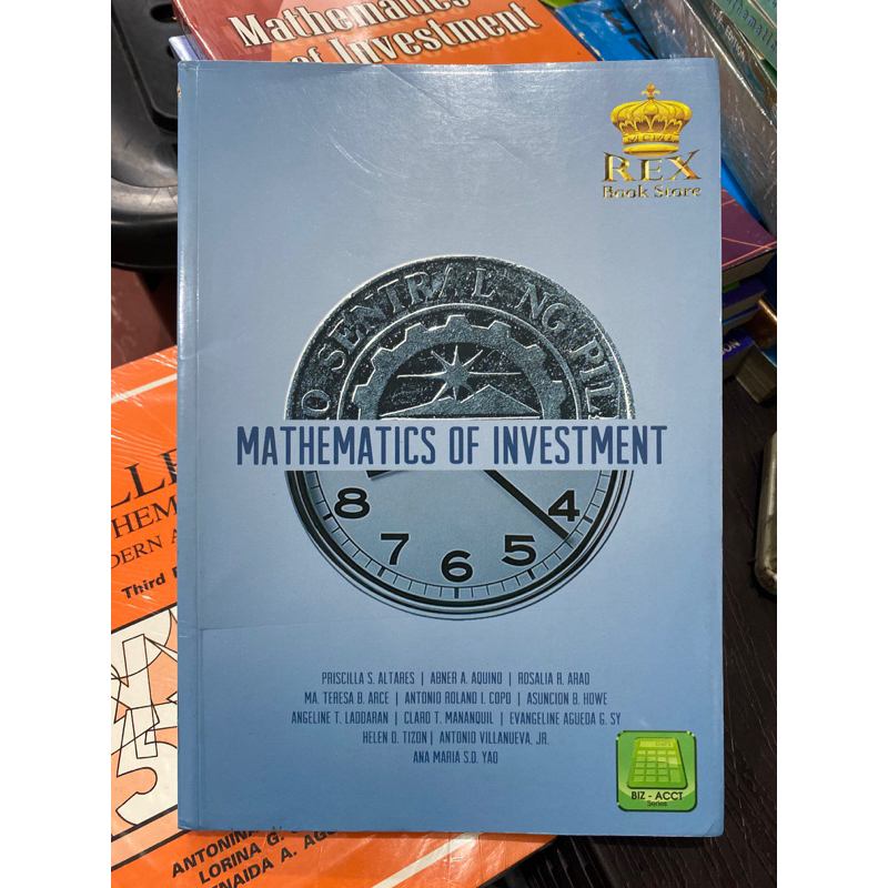 MATHEMATICS OF INVESTMENT BY: Altares ,Arao | Shopee Philippines