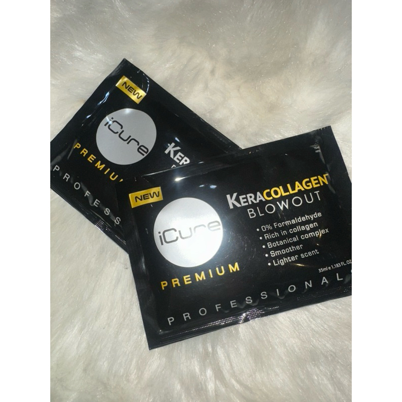 Icure KeraCollagen Blowout 35ml Sachet | Shopee Philippines