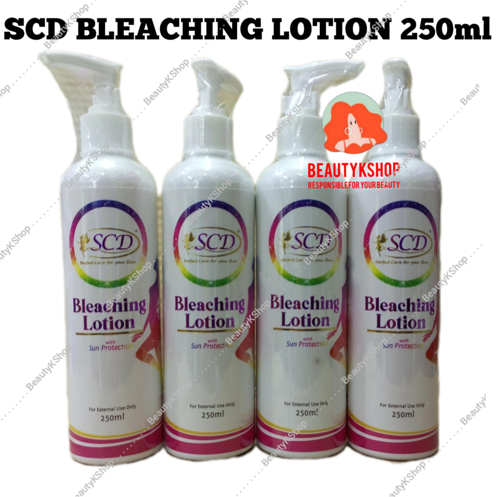 SCD Bleaching Lotion with Sunblock Protection 250ml | Shopee Philippines