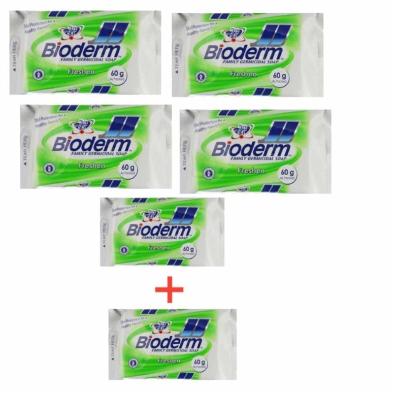 BIODERM freshen GREEN 60g BUY 5 Get 1 FREE | Shopee Philippines