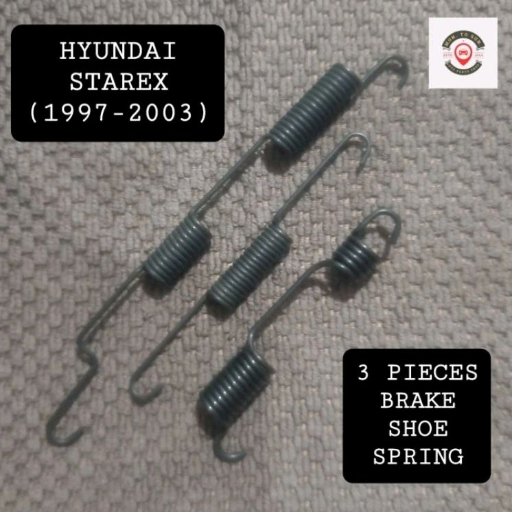 3 Pieces Brake Shoe Spring for Hyundai Starex (1997-2003) | Shopee ...