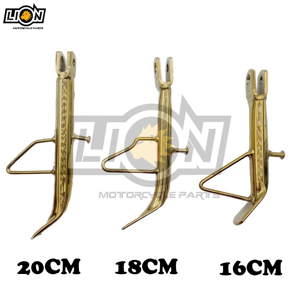 LION Motorcycle Universal Side Stand Gold | Shopee Philippines