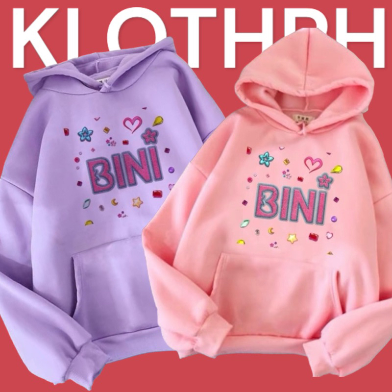 BINI HOODIE JACKET WITH SUBLI PRINTS WITH FRONT POCKET | Shopee Philippines