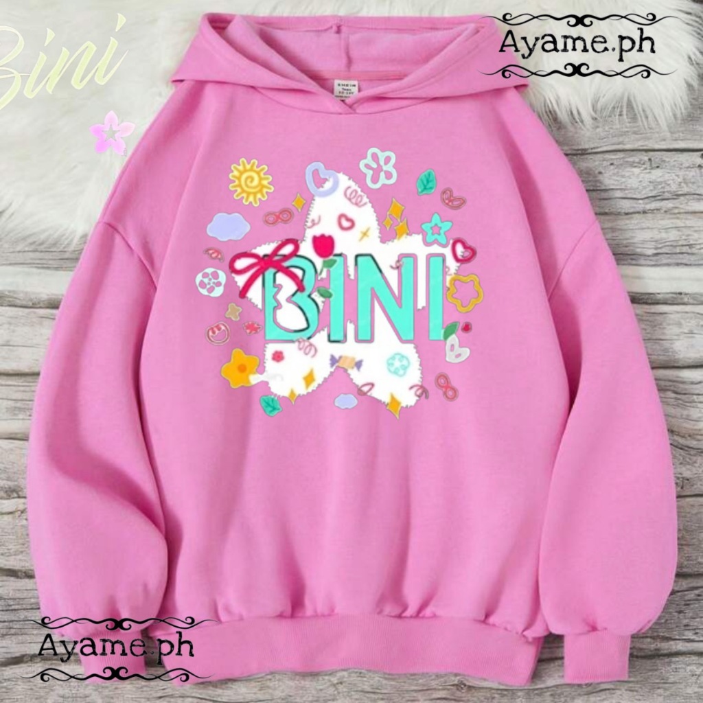 BINI verse for kids hoodie jacket blooms aesthetics | Shopee Philippines
