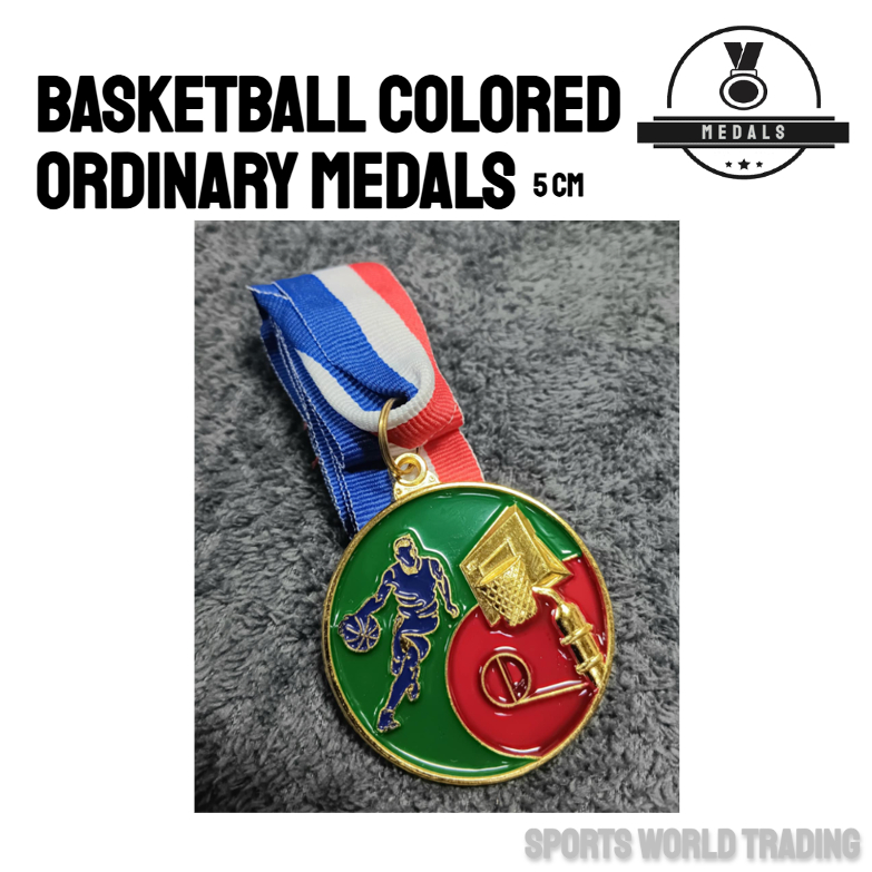 Basketball Colored Medals 5cm ( 6 PCS PER ORDER ) | Shopee Philippines