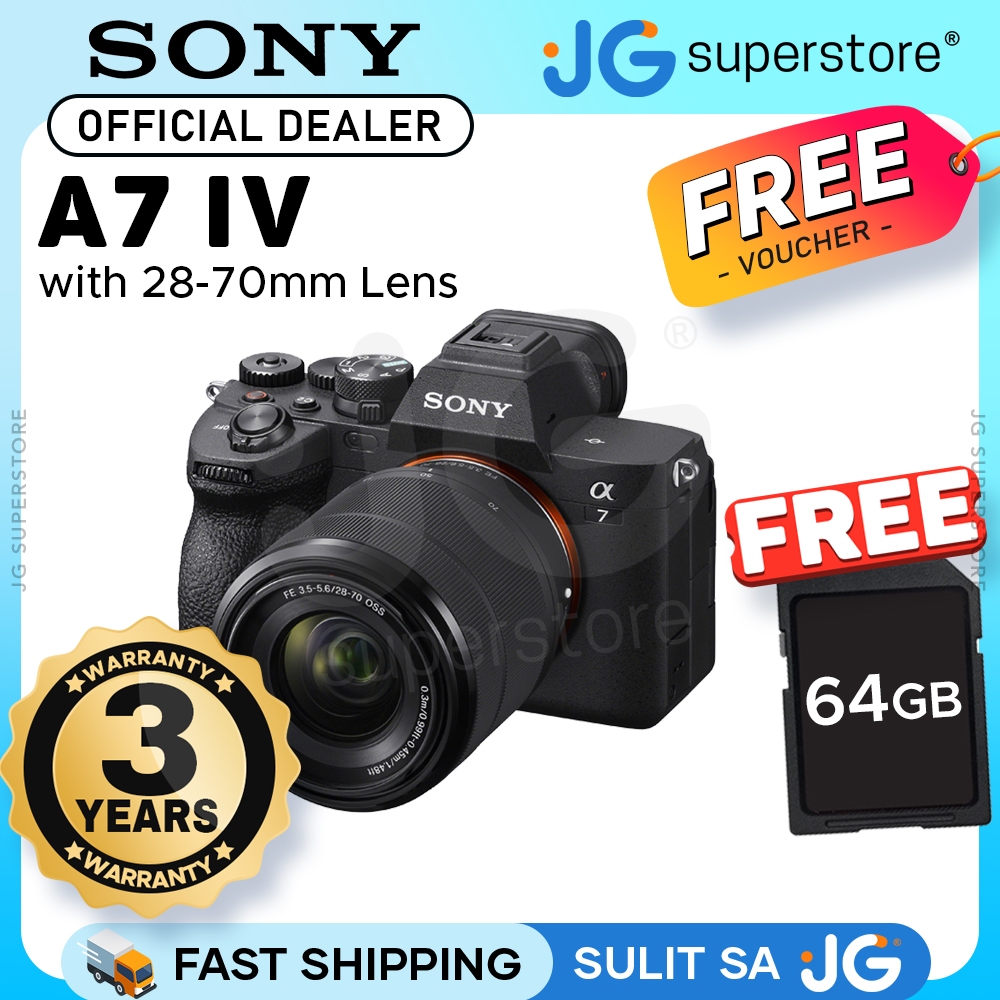 Sony A7 IV Body with FE 28-70mm f/3.5-5.6 OSS Lens 33MP UHD 4K60 Mirrorless Camera Kit | Shopee ...