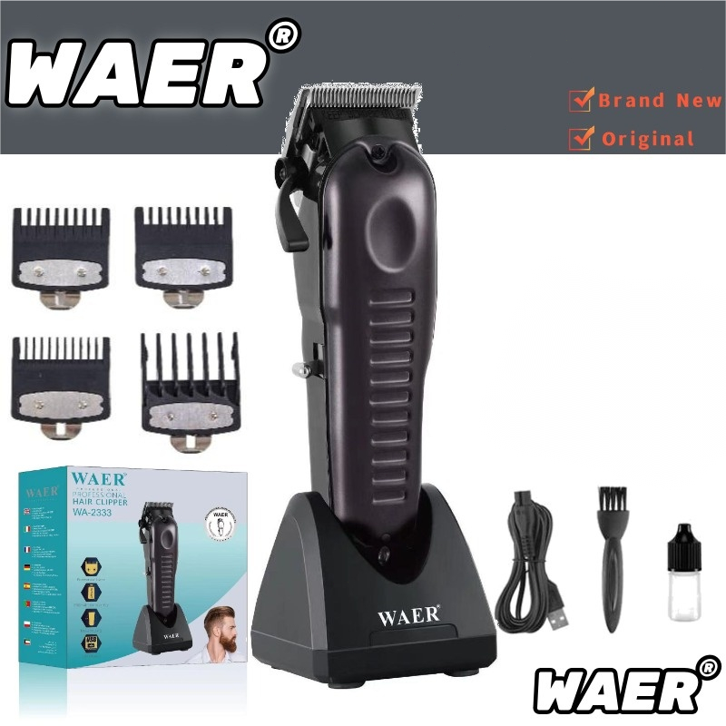WAER Professional Hair Clipper Charging Base High Performance Wireless Electric Razor Gift For ...