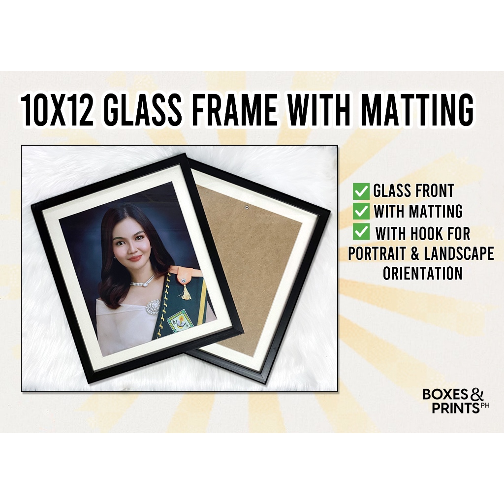 10x12 (10R) PHOTO FRAME WITH MATTING [10R WITH PICTURE OR FRAME ONLY ...
