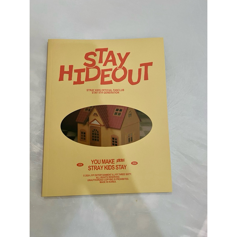 STRAY KIDS OFFICIAL FANCLUB STAY 4TH - STAY HIDEOUT - Photobook ...