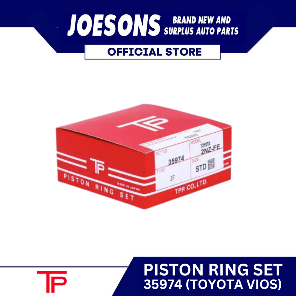 TP PISTON RING SET 35974 TOYOTA VIOS | Shopee Philippines
