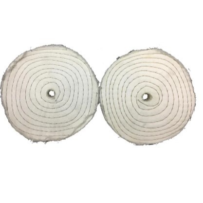 Buffing Cloth Wheel 4 x 1/2 x 1/2, Stainless Steel Finish Metalwork ...
