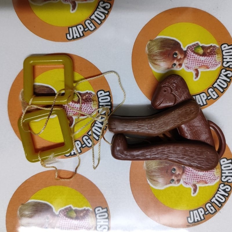 Vintage Pull String Monkey Palengke Toy - JAPG Toys | Shopee Philippines