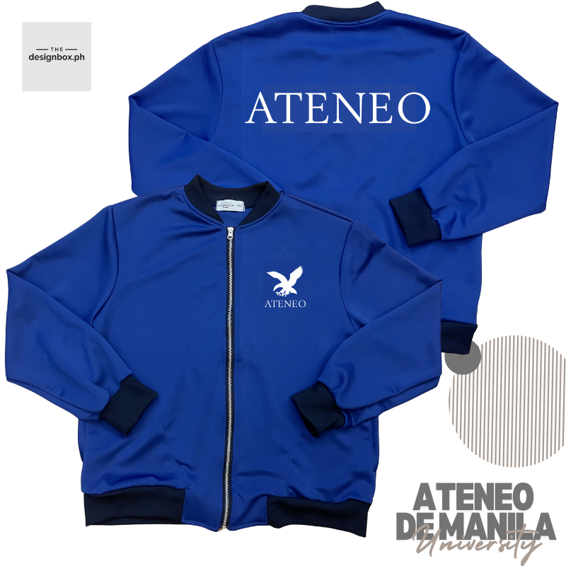 ADMU Ateneo Bomber Jacket Unisex | Shopee Philippines