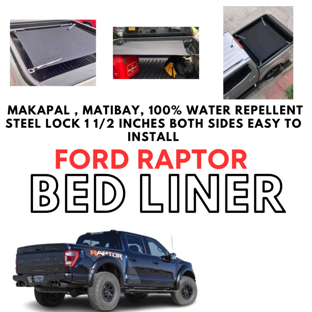 FORD RAPTOR/RANGER BED SHEET LINER STEEL LOCK 1 1/2 INCHES BOTH SIDES ...
