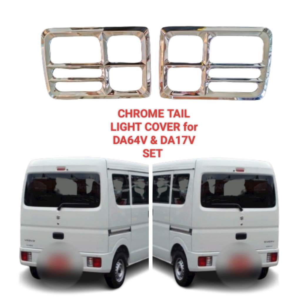 CHROME BACK LIGHT COVER DA17V DA64V SET (2pcs) | Shopee Philippines