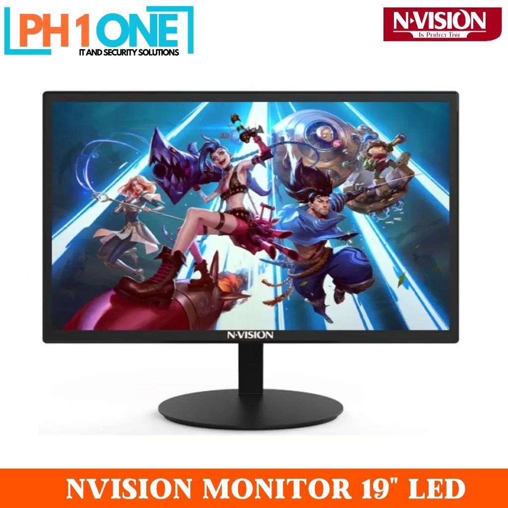 NVISION MONITOR 19 INCHES LED 60HZ | Shopee Philippines