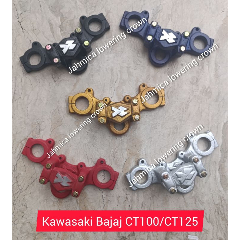 Kawasaki Bajaj CT100/CT125 lowering crown/butterfly | Shopee Philippines