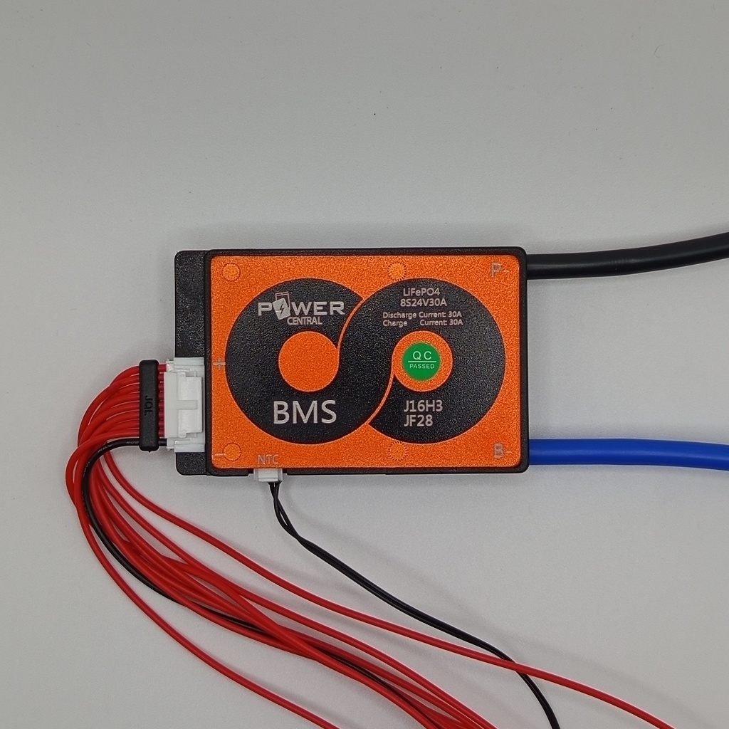 Power Central lifepo4 BMS 12v 24v 36v 48v 30a 60a 100a 4s 8s 12s 16s 3 ...