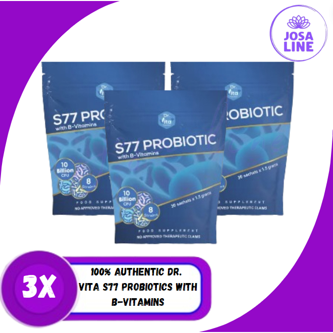 Dr. Vita S77 Probiotic 30 sachet (3 pack) | Shopee Philippines