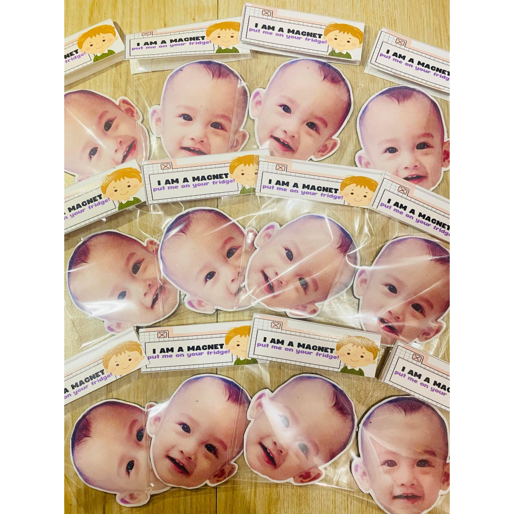 Personalized Magnetic / Face Bookmarks 6pcs | Shopee Philippines