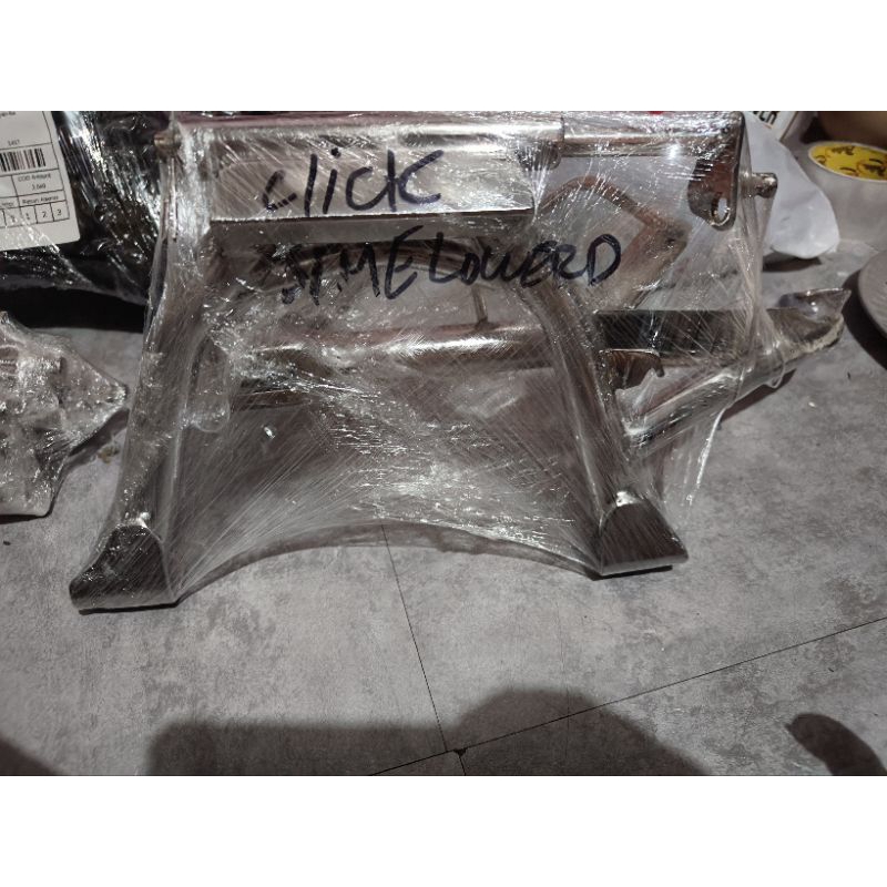 Honda click sime lowered centerstand sidestand ehe 304 stainles 3 mm ...
