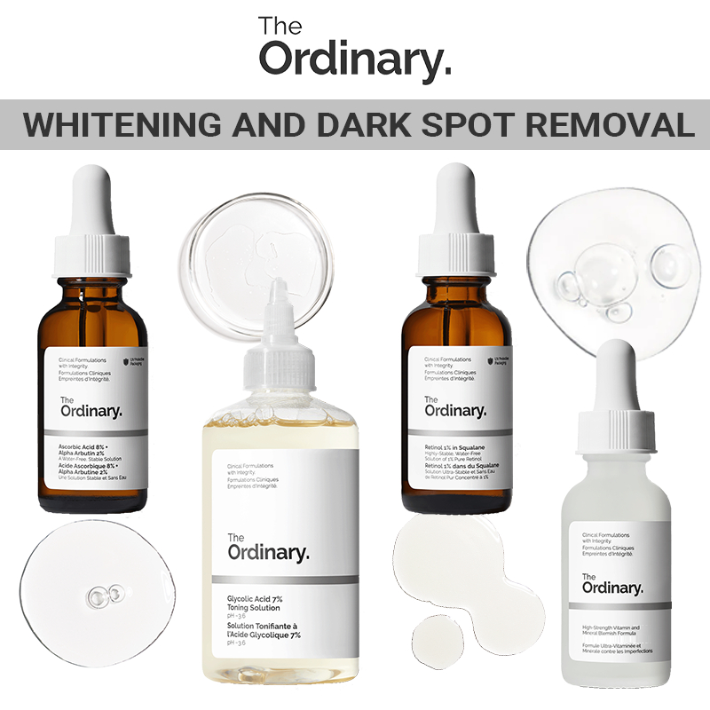 The Ordinary Set Whitening and Dark Spot Correcting Set Melasma ...