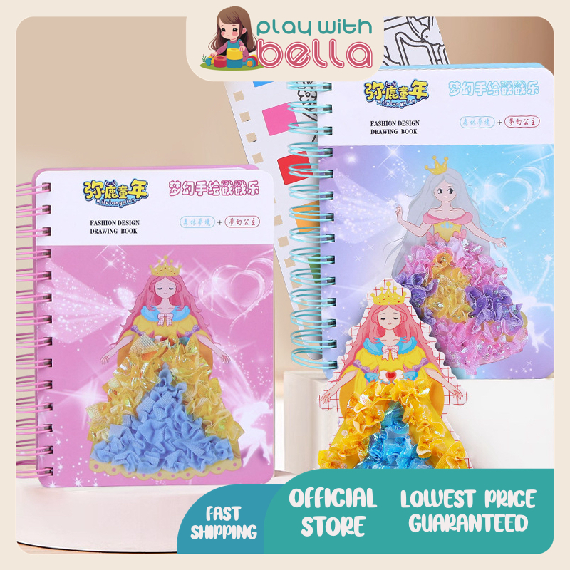 Dress up Doll Stickers Sticker Activity Book DIY Paper Craft Kits ...
