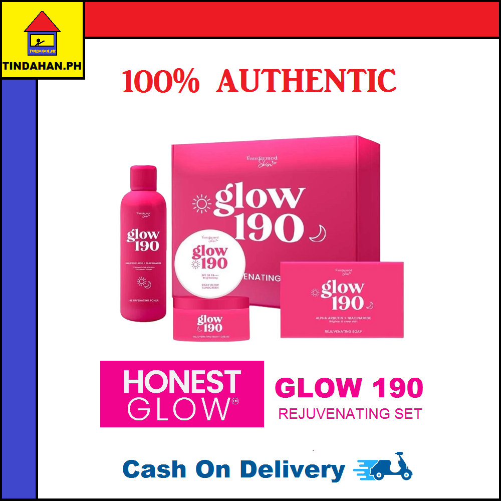 Honest Glow190 Rejuvenating Set | Shopee Philippines