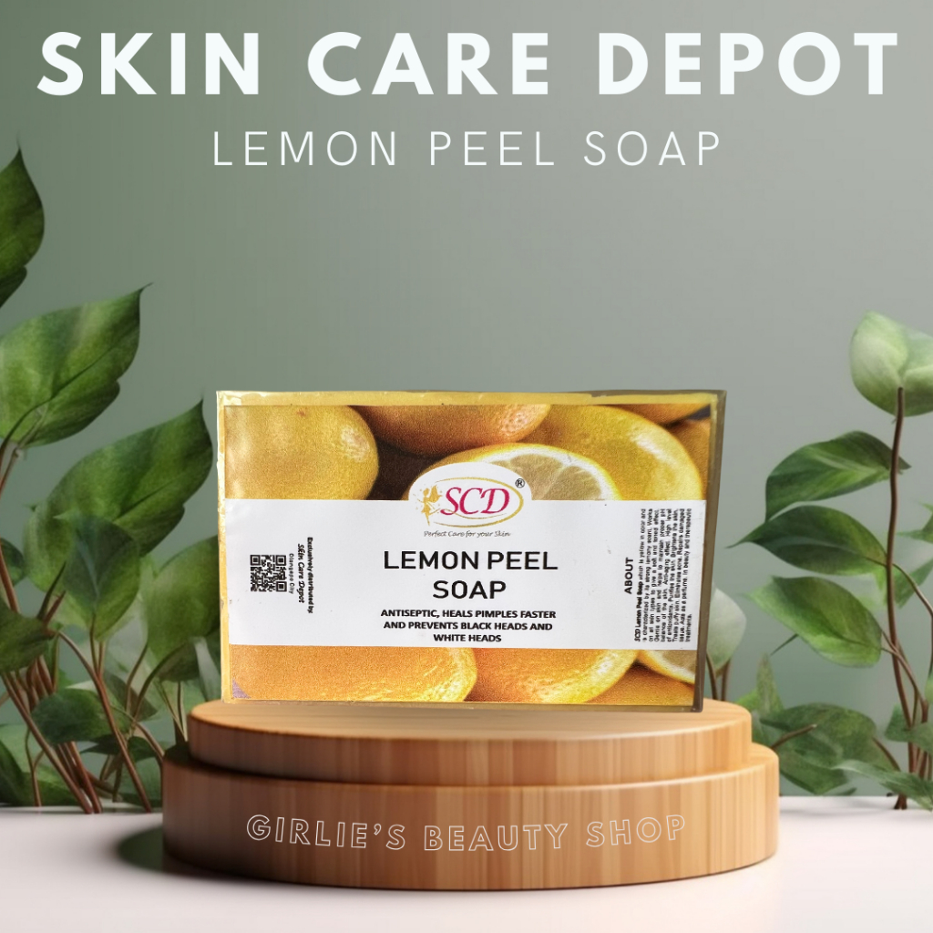 SCD Lemon Peel Soap w/ FREEBIES (Whitening, Moisturizing, Anti-oxidants ...