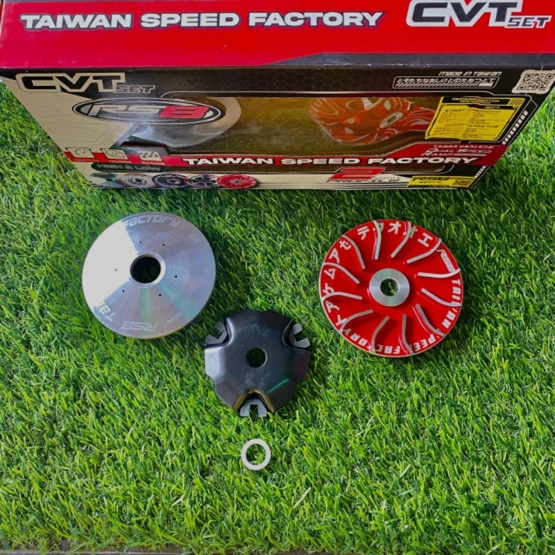 RS8 TAIWAN SPEED FACTORY PULLEY SET FOR *BEAT Fi/CLICK 125/150 ...