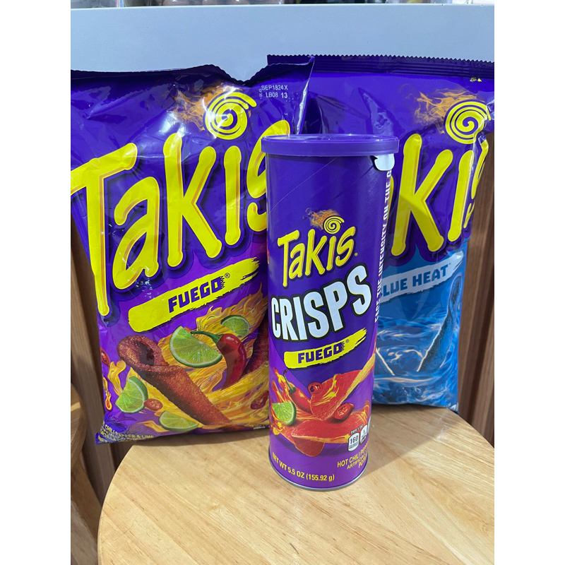 Takis Fuego & Blue Heat MADE IN USA Aug 18, 2025 Best Before | Shopee ...
