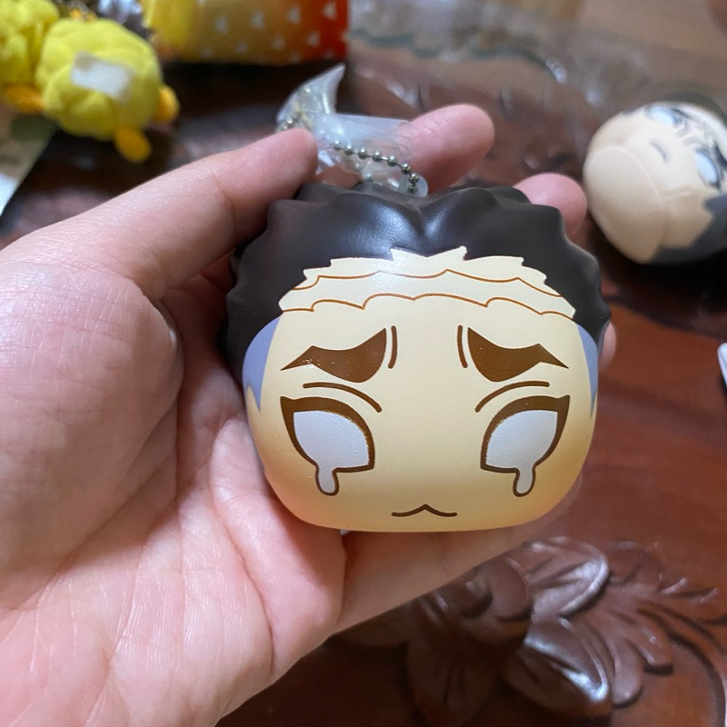Demon Slayer FukaFuka Squeeze Bread Gyomei squishy charm | Shopee ...