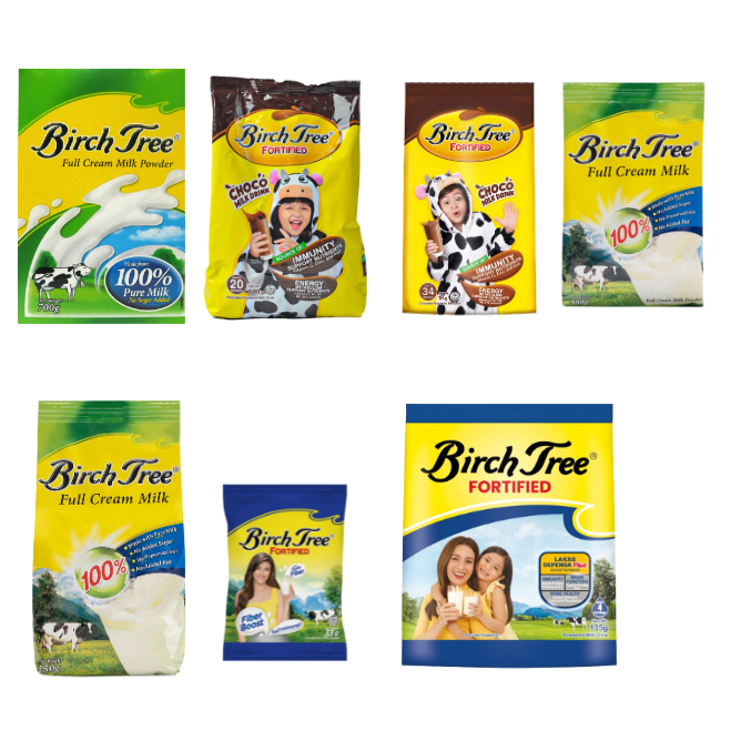 Birch Tree 700g, 600g, 1Kg, 300g, 150g, 33g, 135g | Shopee Philippines