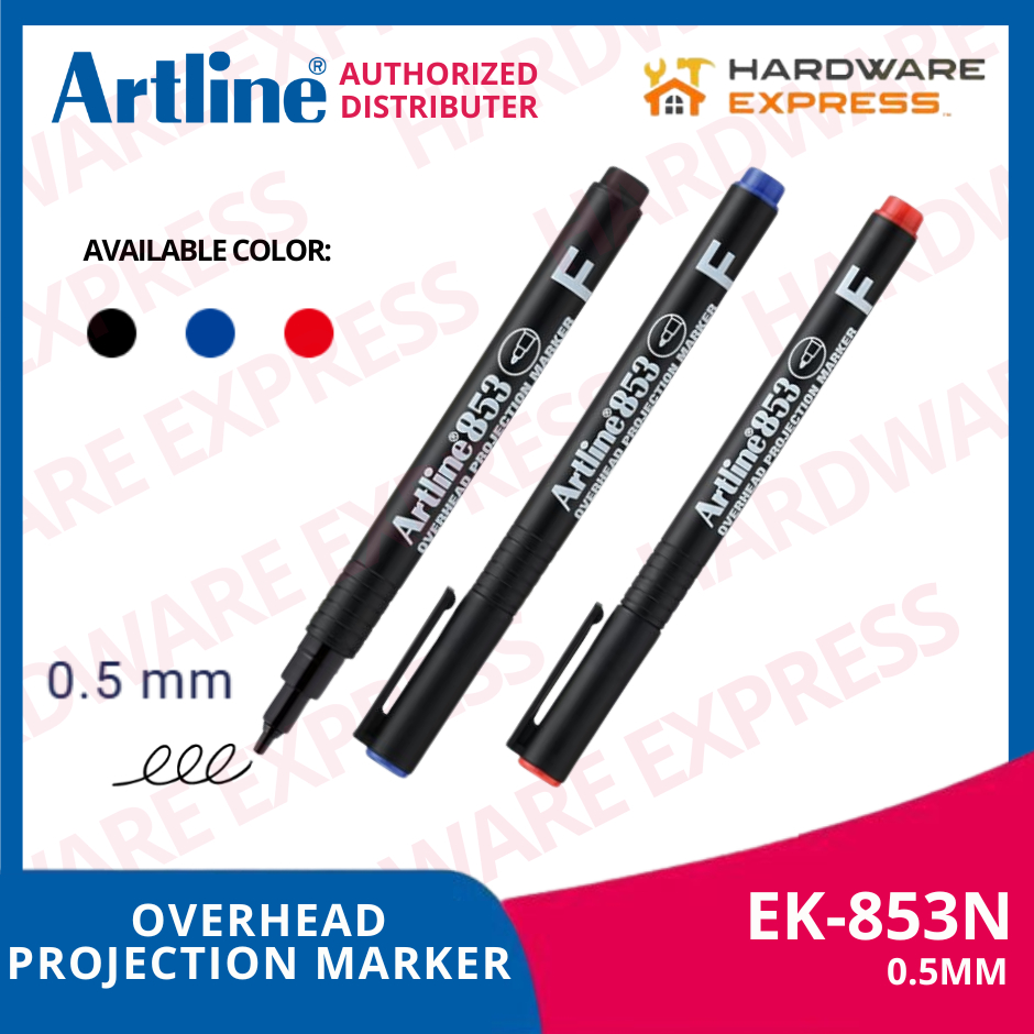 ARTLINE Overhead Projection Marker 853 (FINE LINE) | Shopee Philippines