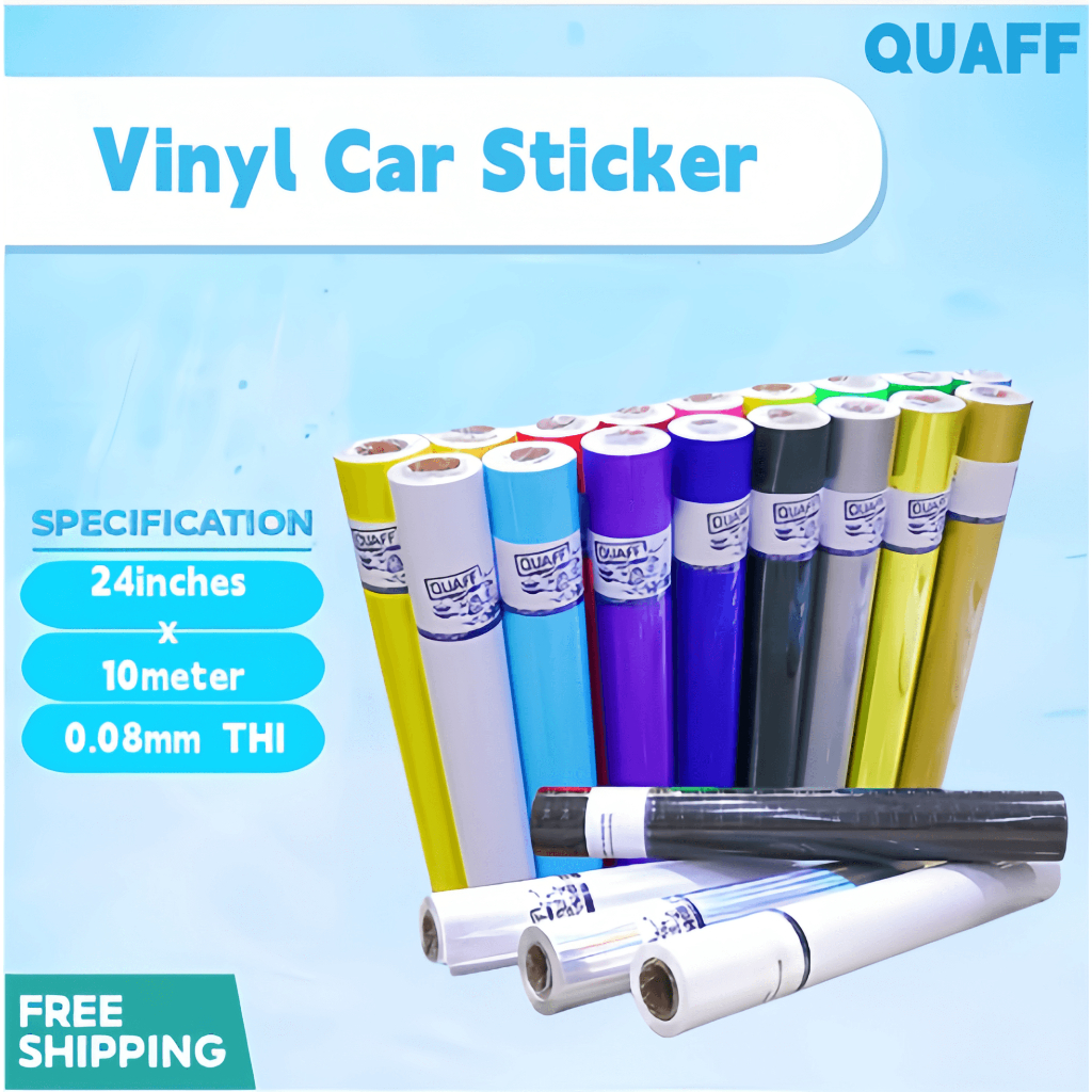 QUAFF Car Sticker Decal for Car Wrapper Sticker and Labels Cuttable ...