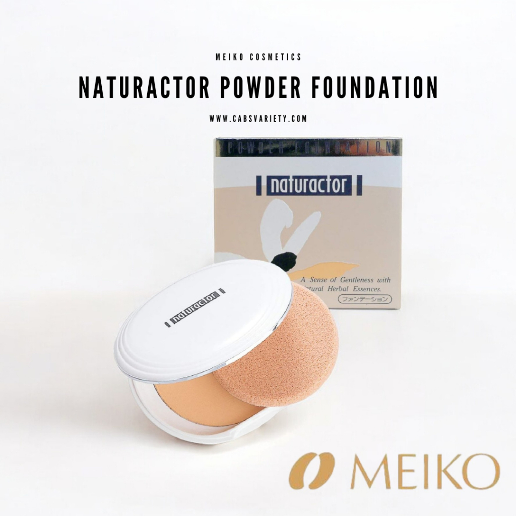 Naturactor Powder Foundation 13g Meiko Cosmetics | Shopee Philippines