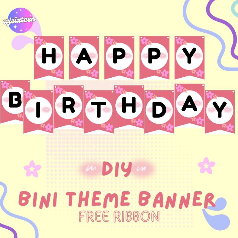BINI Theme Banner DIY | Shopee Philippines