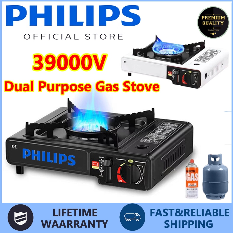 PHILIPS 39000W 2 IN 1 Butane Gas Stove Portable Gas Stove Burner Stove ...