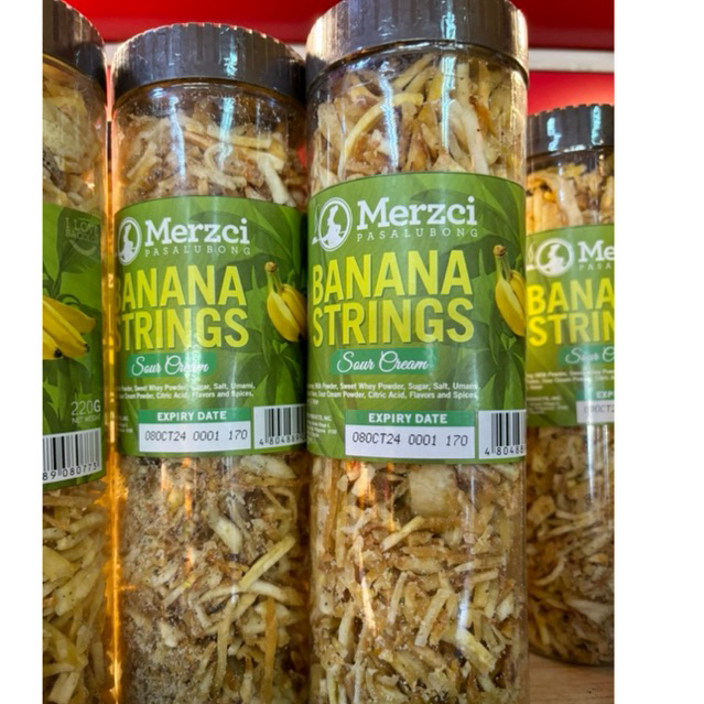MERZCI Banana Strings 220g | Shopee Philippines