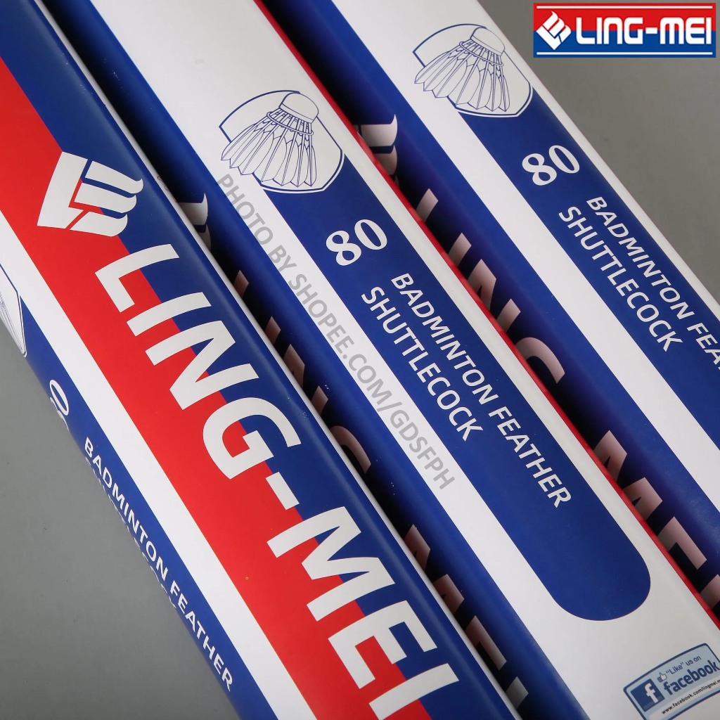 Ling Mei Badminton Shuttlecock LM80 Speed 76 gdS41207 | Shopee Philippines