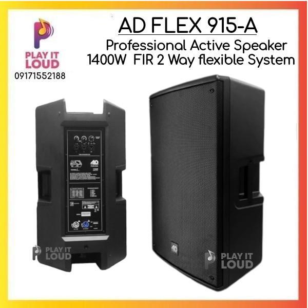 AD FLEX 915A Professional Active Speaker 1400W / FIR / 2 Way Flexible ...