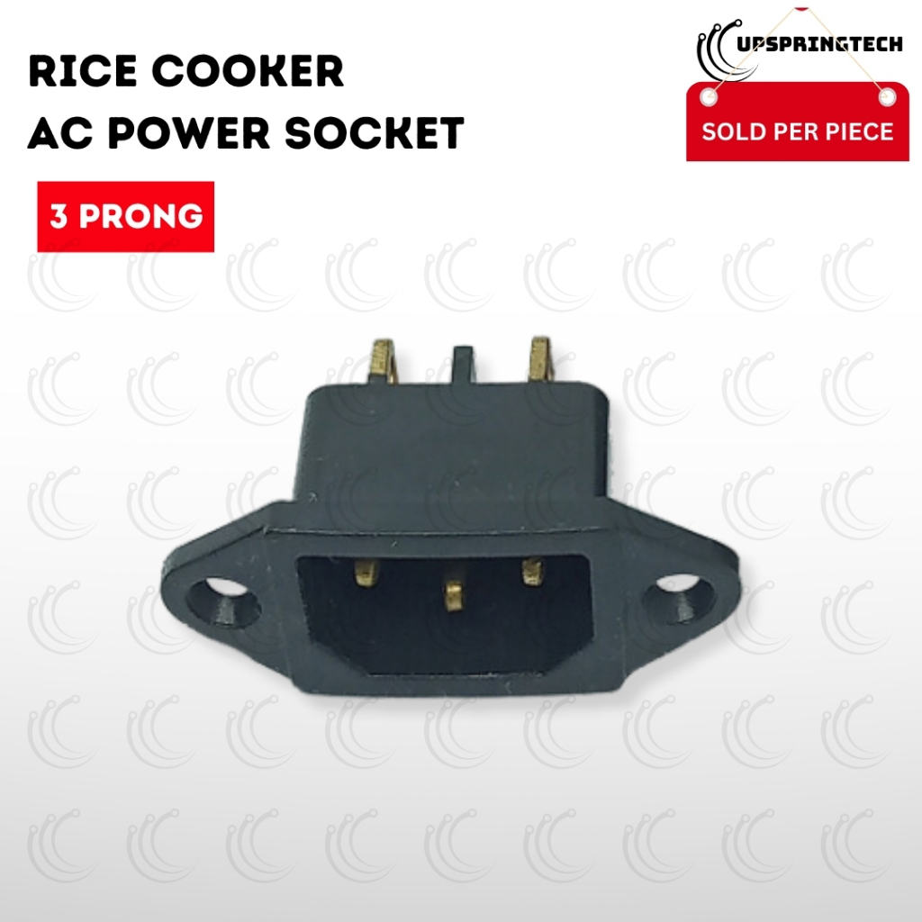 Rice Cooker AC Power Socket 3 Prong | Shopee Philippines