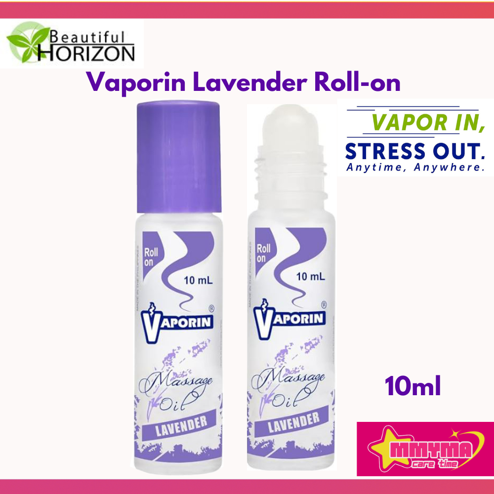 Vaporin Aromatherapy Oil Lavender Roll-on 10ml | Shopee Philippines