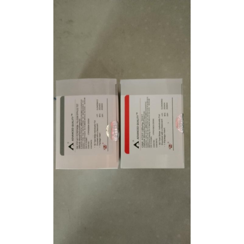 INTEC SYPHILIS 50 STRIPS/HBSAG 50 TEST STRIP COMBO | Shopee Philippines