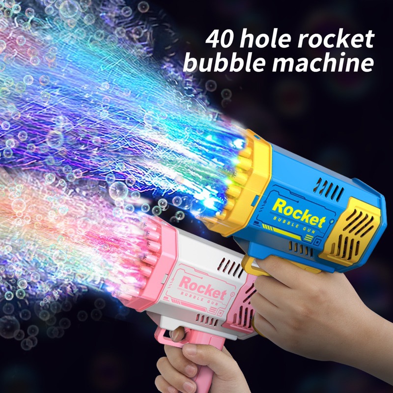 40 hole bubble blower Rocket launcher Children's bubble gun children's ...