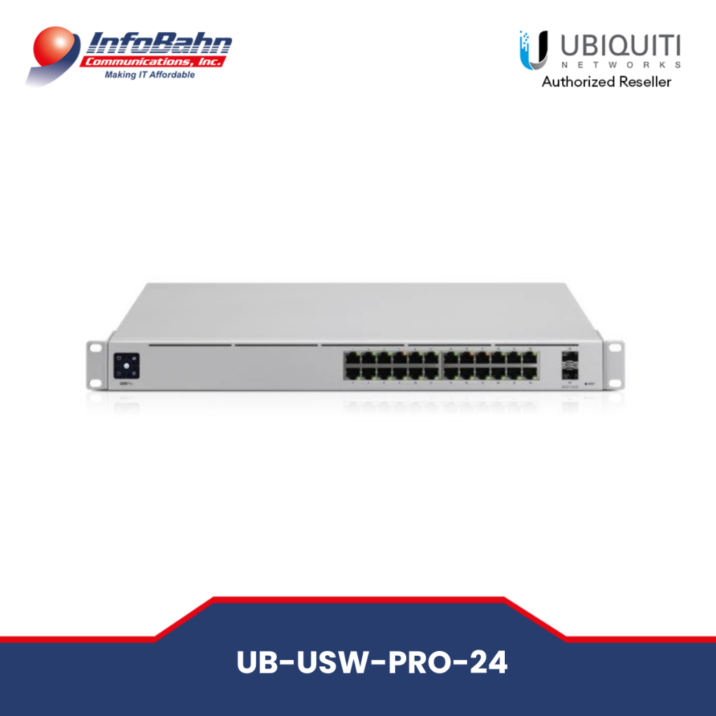 Ubiquiti USW-Pro-24 UniFi Switch Pro 24 | USW Pro 24 | Infobahn | Shopee Philippines