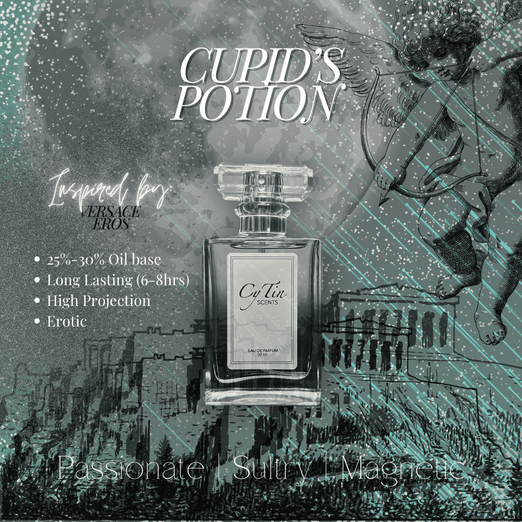 CyTin Scents | Cupid's Potion | Inspired By "Versace Eros" | 50ml | 30% ...