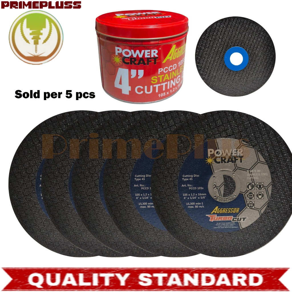 Original Power Craft Cutting Disc For Stainless steel 4" Heavy Duty ...