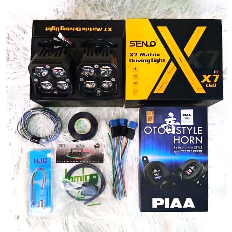 Senlo X7s Set with Piaa Horn | Domino Switch | Shopee Philippines